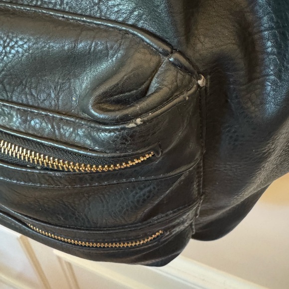 The Honest Company | Bags | The Honest Company Black Vegan Leather ...